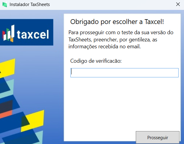 Como instalar o TaxSheets